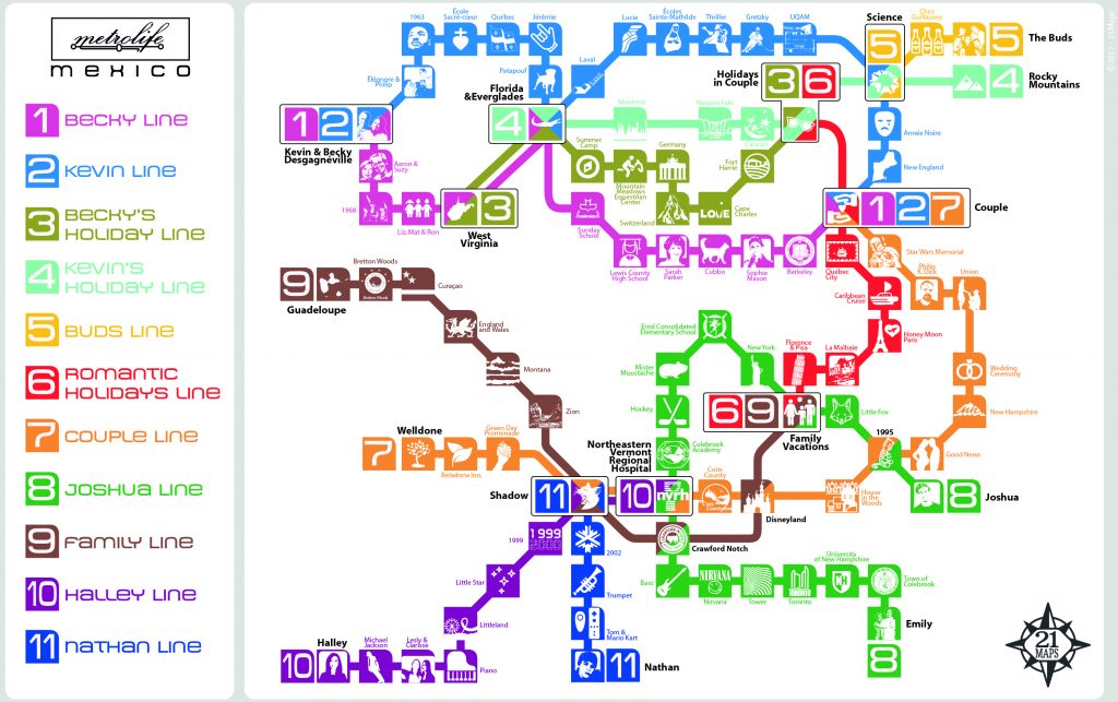 Metrolife — Mexico • 21Maps